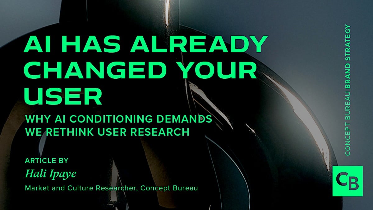 AI Has Already Changed Your User